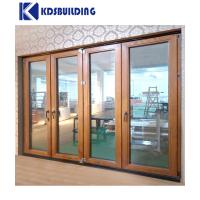 China Temper Double Glass Casement Door Waterproof Retractable Patio Casement Door for sale