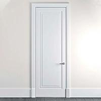 China Customized Solid Wooden Door Interior Painting Surface Treatment Door for sale