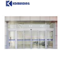 China Aluminum Automatic Sliding Door Double Glass Door Modern Residential for sale