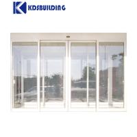 China Aluminum Automatic Sliding Door Double Glass Door Modern Residential for sale