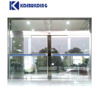 China Stainless Steel Automatic Sliding Doors Glass Inductive Slider Sensor Door for sale