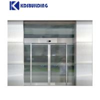 China Stainless Steel Automatic Sliding Doors Glass Inductive Slider Sensor Door for sale