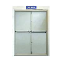 China Metal Safety Steel Fire Door With Window Rated Fire Proof Emergency Doors for sale
