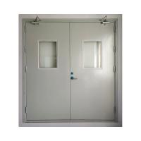 China Metal Steel Security Door Hurricane Impact Proof Exterior Decorative Door for sale
