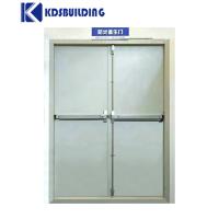 China Metal Steel Security Door Hurricane Impact Proof Exterior Decorative Door for sale
