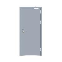 China KDSBuilding Commercial Fire Rated Apartment Main Gate Design Stainless Steel Door With Push Bar for sale