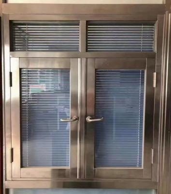 China Modern Hurricane Impact Aluminum Double Glaze Casement Window And Door In China Market for sale