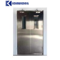 China Smart Lock Stainless Steel Glass Door Soundproof Anti Thief Entry Door for sale