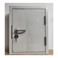 China Steel Fire Rated Exit Door Hotel Hospital Hollow Metal Powder Coating Door for sale