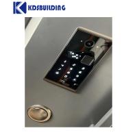 China Front Iron Steel Fire Door With Window Main Security Steel Gate For House for sale