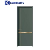 China Fire Rated Wooden Internal Door Hotel Flat Teak Paint Colors Wood Main Door for sale