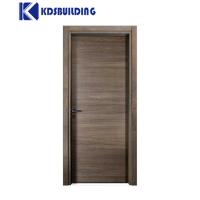 China Fire Rated Wooden Internal Door Hotel Flat Teak Paint Colors Wood Main Door for sale