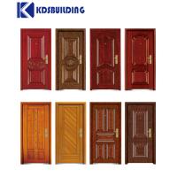 China House Wooden Single Door Home Hotel Interior Bullet Proof Front Door for sale