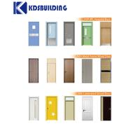 China Apartment Wooden Internal Door Hotel Entrance Front Wood Single Door for sale