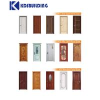 China Apartment Wooden Internal Door Hotel Entrance Front Wood Single Door for sale