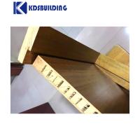 China Veneer Flush Wooden Paint Door Walnut Maple Timber Red Interior Door for sale