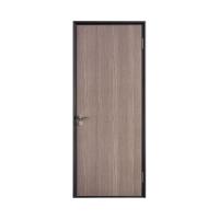 China Metal Frame Wooden Internal Door Timber Finishes Window Door For Bedroom for sale