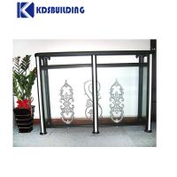 China Stair Building Balcony Railing Laminated Tempered Glass Aluminum Balustrade Handrails for sale