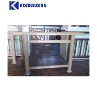China Metal Building Balcony Railing Tempered Double Glazed Aluminium Iron Baluster for sale
