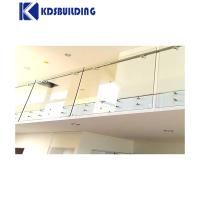 China Outdoor Building Balcony Railing Glass Staircase Handrail Railing Balustrade for sale