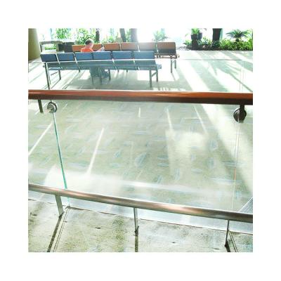 China Hot Sale Balcony Double Tempered Glass Hurricane Impact Safety Fence Panels Outdoor for sale