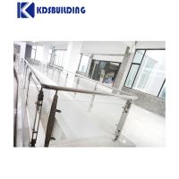 China Hot Sale Balcony Double Tempered Glass Hurricane Impact Safety Fence Panels Outdoor for sale