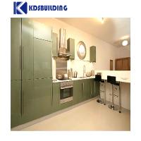 China Solid High Modern Wooden Luxury American Style Kitchen Design Made Cabinet for sale