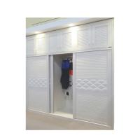 China Minimalist Plastic Closet Bedroom Pvc Design Picture Wardrobe for sale