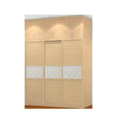 China Sample Cheap Couple Yellow Color Wardrobe for sale