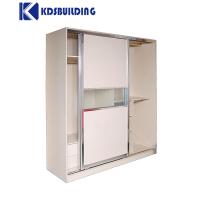 China Modern Solid Timber Wardrobe Furniture Yellow Bedroom Furniture for sale