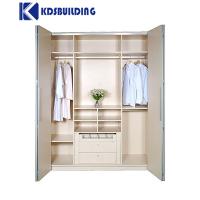 China Opening Modern Wooden Wardrobe Closet Bedroom Furniture Adjustable Height for sale