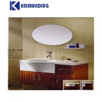 China Brown Lavatory Bathroom Sink Vanity Modern Cabinet for sale