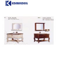 China Bathroom Wall Counter Wash Basin Wooden Cabinet With Mirror, Cabinet Under The Sink In The Bathroom for sale