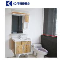 China Vanity New European Modern Design Pvc Bathroom Cabinet for sale
