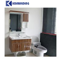China Fujian Toilet Set Modern Pvc Bathroom Vanity Cabinet for sale