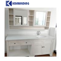 China Alu Metal Bath Cabinet Aluminium Vanity Aluminum Bathroom Cabinets for sale
