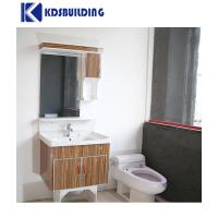 China Alu Metal Bath Cabinet Aluminium Vanity Aluminum Bathroom Cabinets for sale