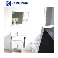 China Bathroom Solid Wooden Cabinet PVC Plastic Counter Wash Basin Mirror Cabinet for sale