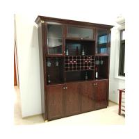 China KDSBuilding Furniture Red Dining Room And China Set Modern Cabinet Design For Dining Room for sale
