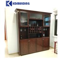 China KDSBuilding Furniture Red Dining Room And China Set Modern Cabinet Design For Dining Room for sale