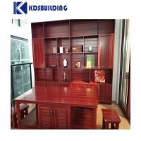 China KDSBuilding Furniture Red Dining Room And China Set Modern Cabinet Design For Dining Room for sale