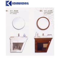 China Basin Small Bathroom Vanity Cabinet With Mirror for sale