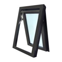 China American style Hurricane Impact Aluminium Tempered Glass Awning Roof Windows Electric Skylight Window for sale