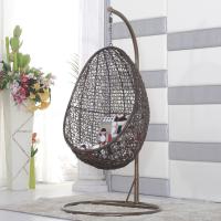 China Mail Packing N Modern Design Single Swing Chair PE Rattan Hanging Chair for Apartment for sale