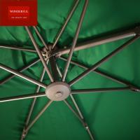 China Custom Advertising Garden Umbrella with 70-150cm Arc Radius and Beach Parasol Stand for sale