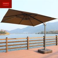China Polyester Fabric Beach Umbrella for Contemporary Design Style Patio Outdoor Furniture for sale
