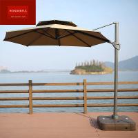 China Polyester Fabric Beach Umbrella for Contemporary Design Style Patio Outdoor Furniture for sale