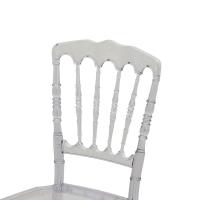 China Banquet Wedding Events Dining Room Furniture Resin Party Chairs with Removable Bamboo Seat for sale