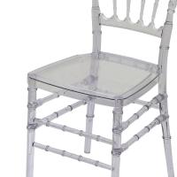 China Banquet Wedding Events Dining Room Furniture Resin Party Chairs with Removable Bamboo Seat for sale