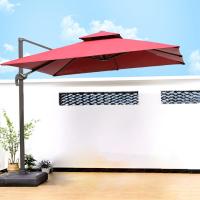 China Outdoor Heavy Duty Patio Sun Umbrella with Modern Style and 360 Degree Rotation System for sale